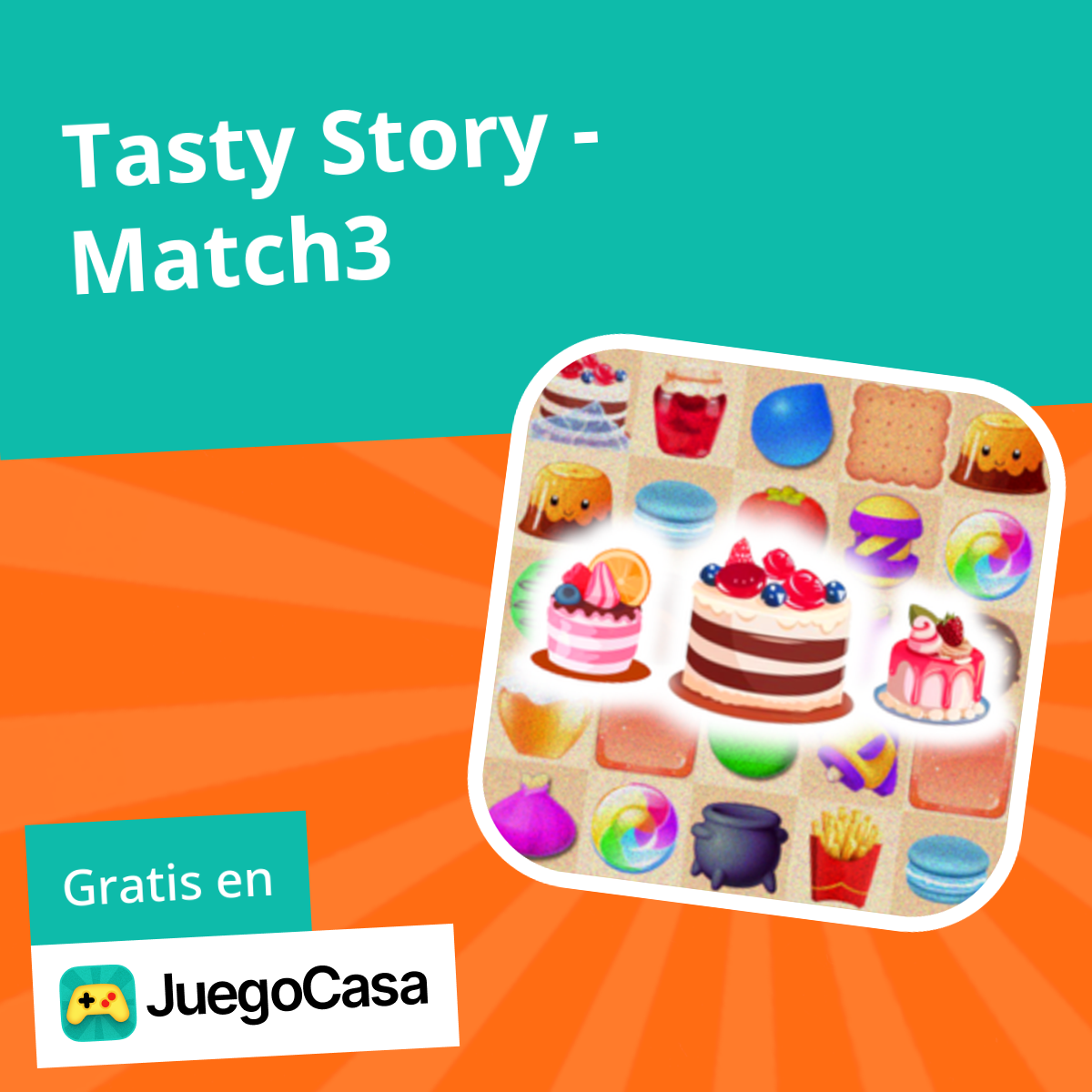 Tasty Story - Match3 (de Tol'ko luchshie igry) - Juega Online Gratis | JuegoCasa
