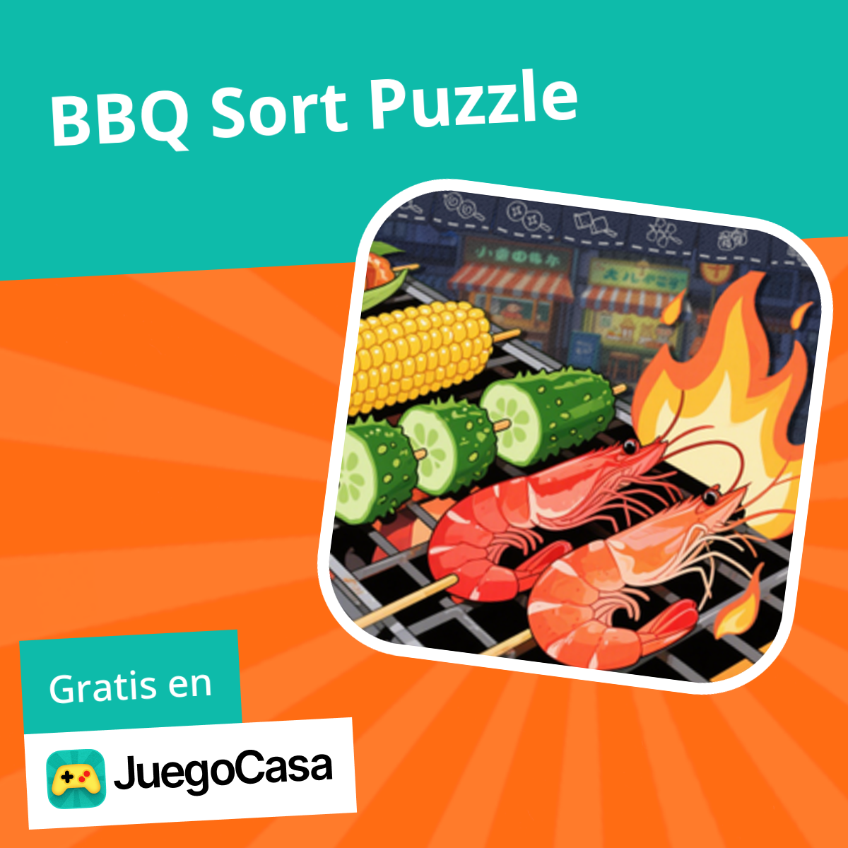 BBQ Sort Puzzle (de Cocos Labs) - Juega Online Gratis | JuegoCasa