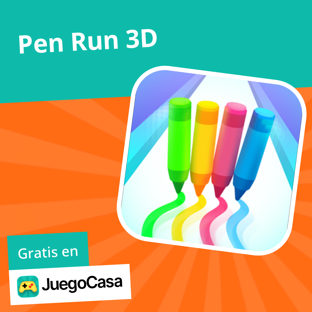 Pen Run 3D (de Ohayo) - Juega Online Gratis | JuegoCasa