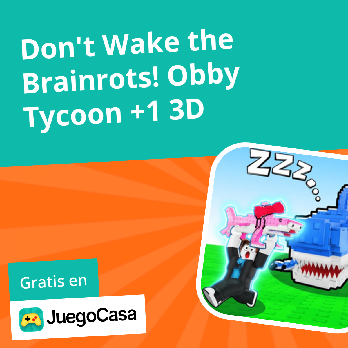 Don't Wake the Brainrots! Obby Tycoon +1 3D (de snowfalleagle) - Juega ...