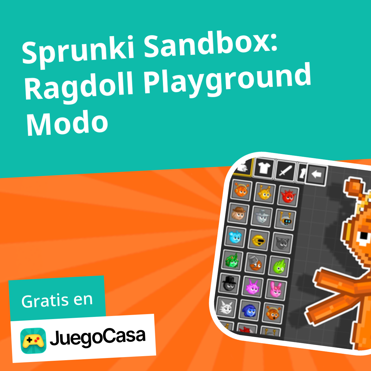 Sprunki Sandbox: Ragdoll Playground Modo (de Gold Goat Games) - Juega ...