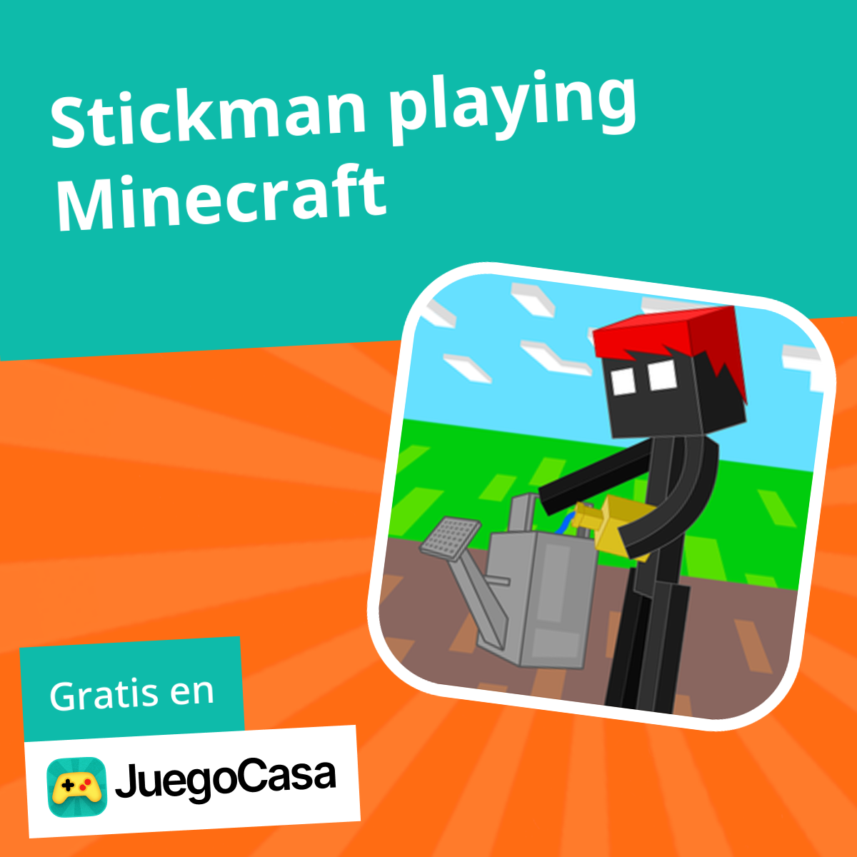 Stickman playing Minecraft (de Starodymov) - Juega Online Gratis ...