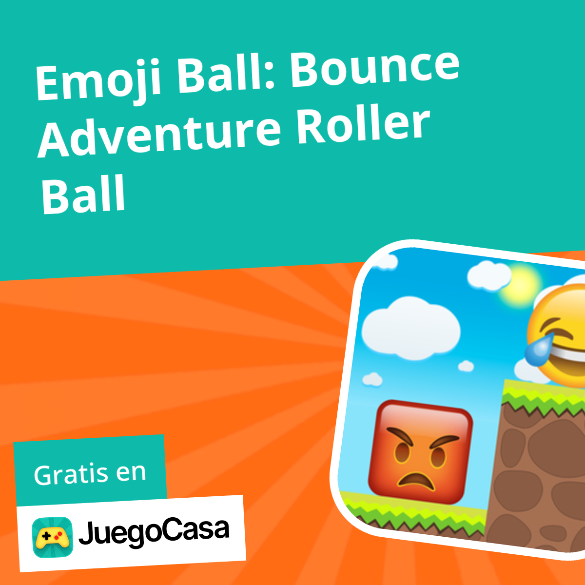 Emoji Ball: Bounce Adventure Roller Ball - Juega gratis online | JuegoCasa