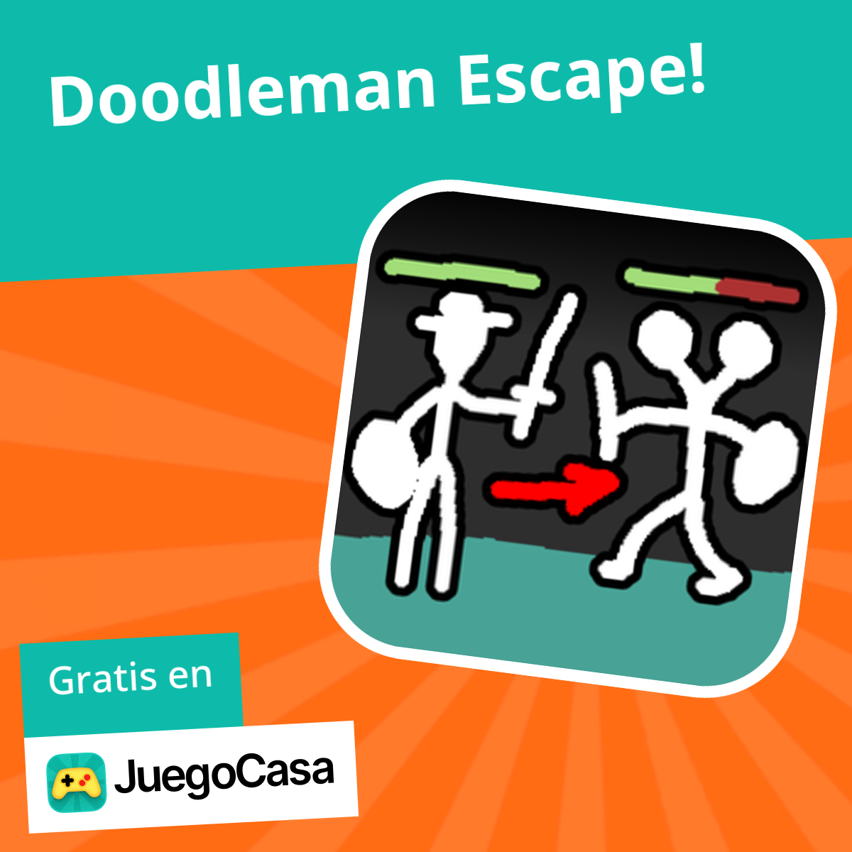 Doodleman Escape! - Juega gratis online | JuegoCasa