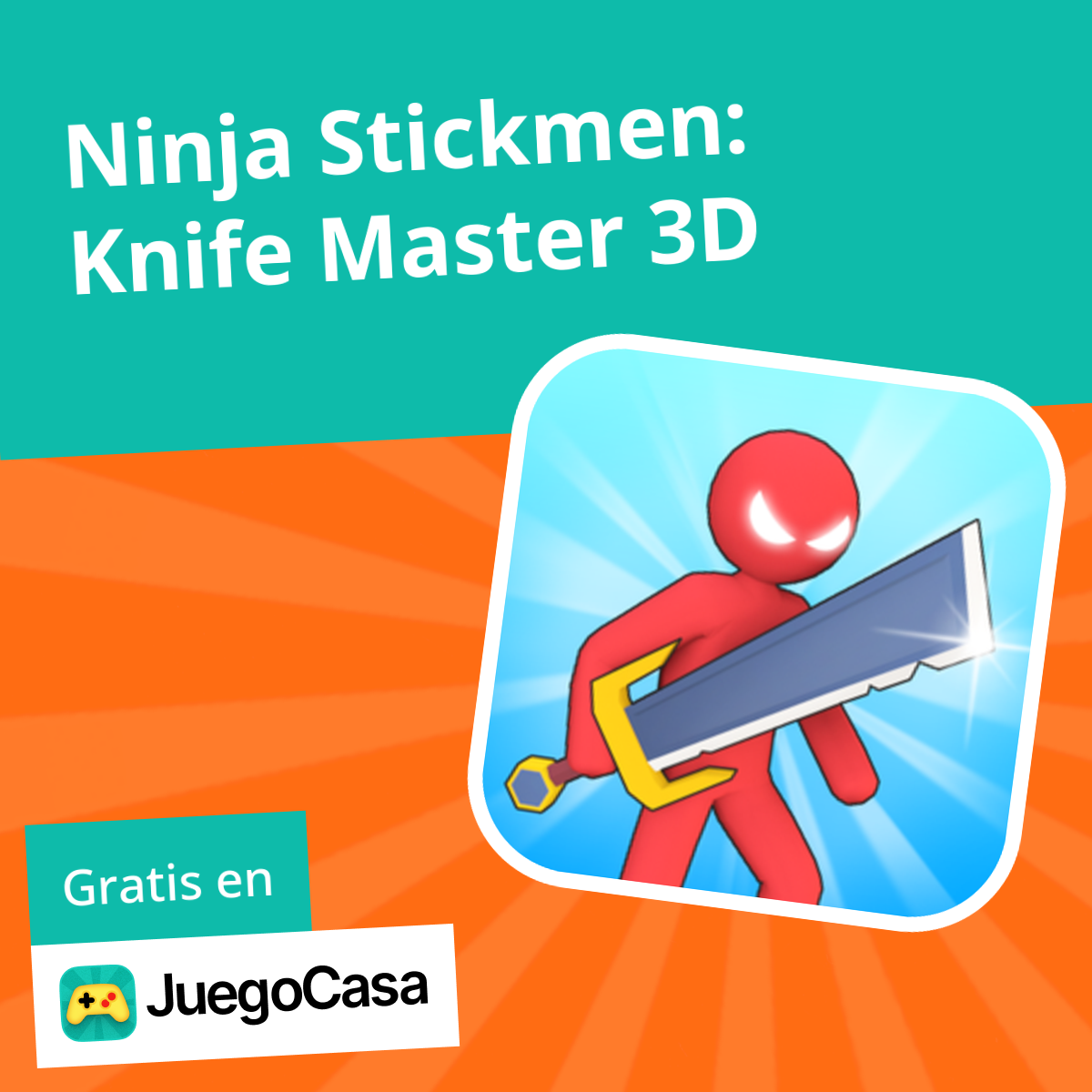 Ninja Stickmen: Knife Master 3D - Juega gratis online | JuegoCasa